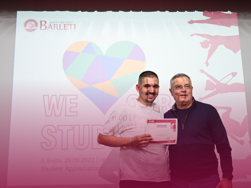 We love our students - Barleti University